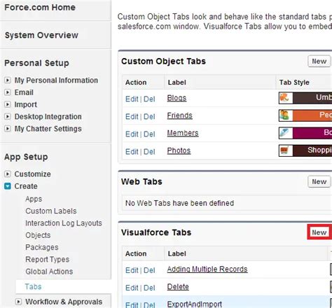 How To Create A Visualforce Tab In Salesforce InfallibleTechie