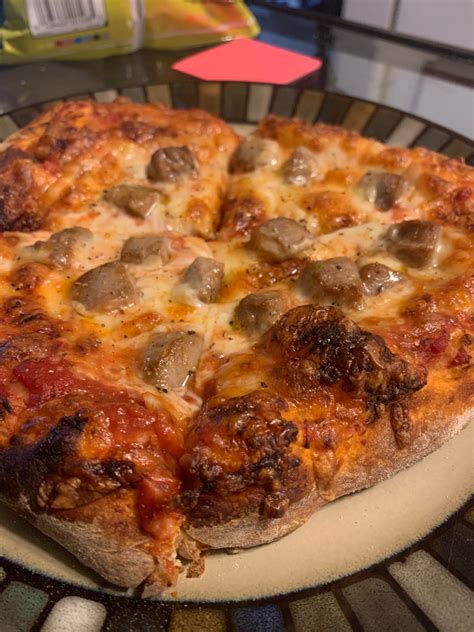 Homemade Italian Sausage Pizza Dining And Cooking