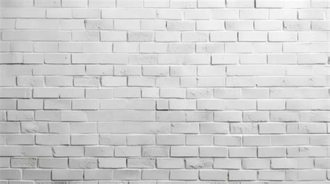Abstract Backdrop White Brick Wall Texture Background Brick Wall