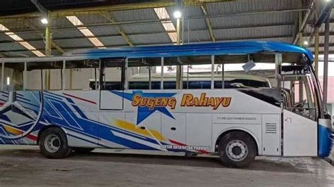Livery Terbaru Bus Sugeng Rahayu Tanpa Ikon Gambar Lumba Lumba Ini