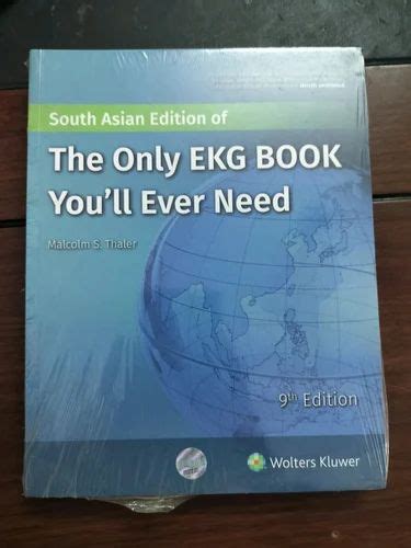 Wolters Kluwer English The Only Ekg Book Youll Ever Need Book 9th