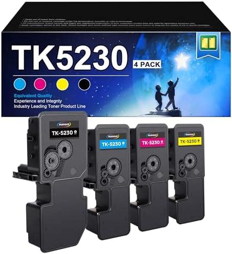 4x TK 5230 Kyocera Original Toner Ecosys M5521cdn M5521cdw P5021cdn