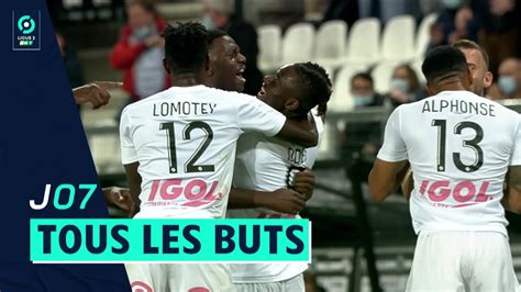 Tous les buts de la 7ème journée Ligue 2 BKT 2020 2021 YouTube