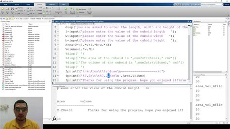 Introduction To Matlab In Arabic 22 Create Tables Using Fprintf