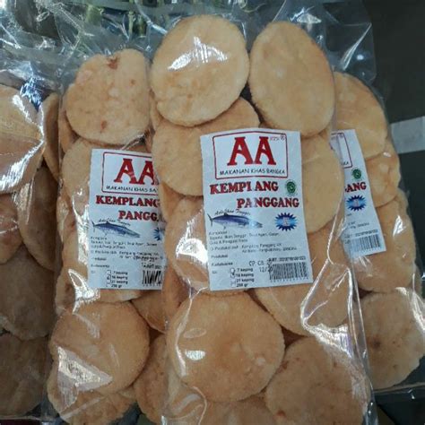 Jual Kemplang Ikan Panggang Cap AA Makanan Khas Bangka Shopee Indonesia