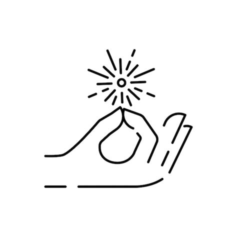 Elegante icono temático de yoga sobre fondo blanco autocuidado