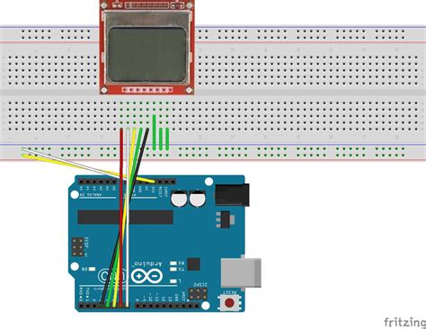 Nokia Lcd Pinout Arduino How To Connect And Control Nokia Lcd With Arduino