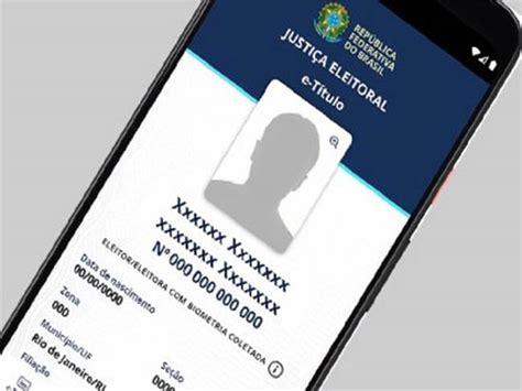e Título Emissão da versão digital do título de eleitor pode ser feita