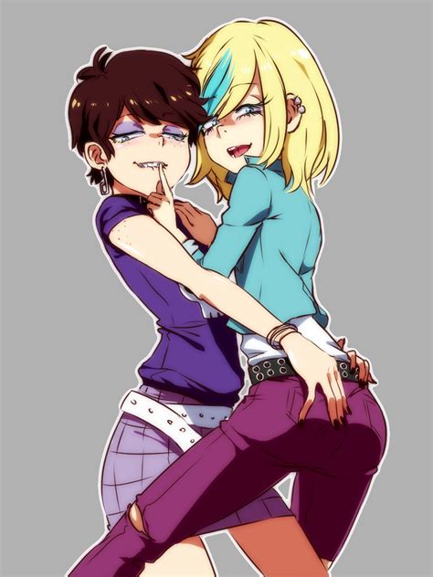 Luna Loud And Sam Sharp The Loud House Drawn By Jcm2 Danbooru