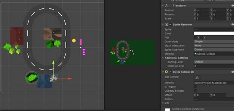 scale circle colliders relative to sprite size ask gamedev tv