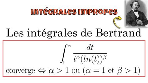 LES INTÉGRALES DE BERTRAND YouTube