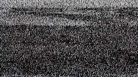 Tv Screen No Signal Static Noise And Tv Static Fill The Screen Loop