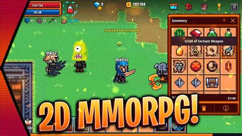 Pixel Knights Online NEW OPEN WORLD 2D MMORPG BETA GAMEPLAY ANDROID