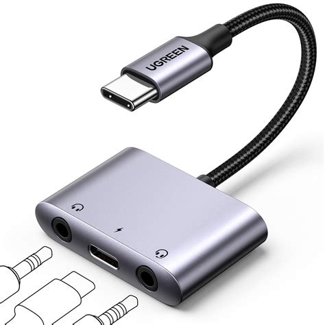 Snapklik Ugreen Usb C To Mm Audio Adapter In Charger And