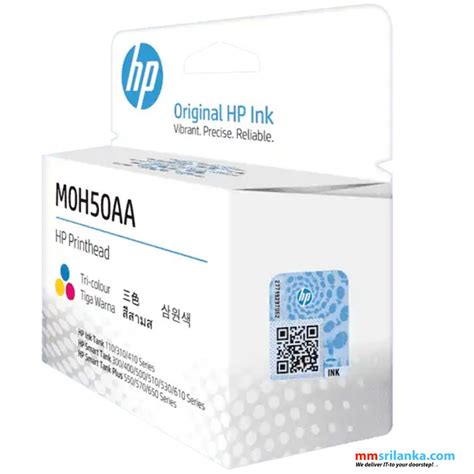 Hp M H A Tri Color Ink Tank Gt Printhead