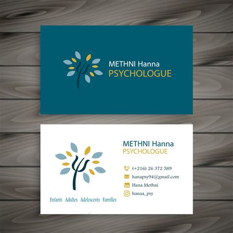 CARTE VISITE PSYCHOLOGUE