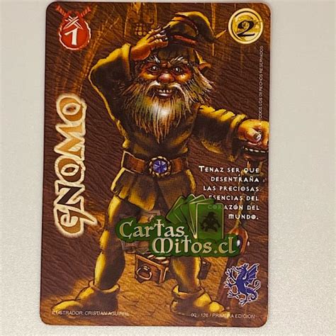 90 126 Gnomo Mitos Y Leyendas El Reto Cartas Mitos