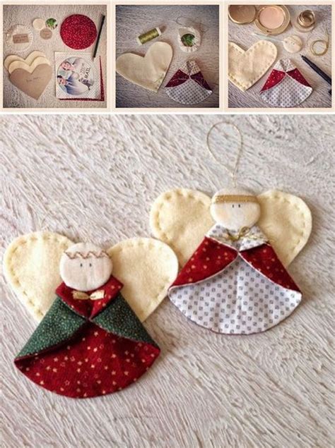 25 Ideias De Artesanato Em Tecido Para O Natal