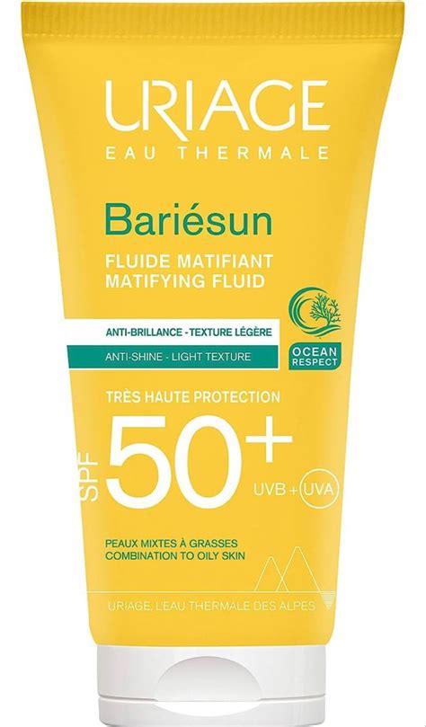 Uriage Bariésun Opaco Fluido Spf50 50 Ml Pelle grassa Protezione