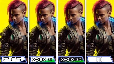 Cyberpunk 2077 PS5 Xbox Series S X PC NextGen Patch Comparison