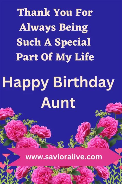 Biblical Birthday Wishes For Aunt With Scripture Verses