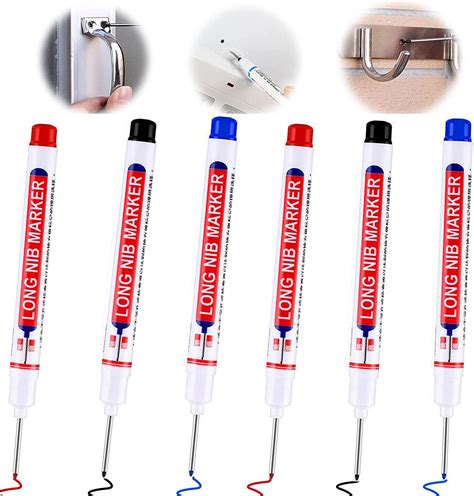 Set Crayon De Charpentier Marqueurs Trou Profond Marqueurs Trou Profond