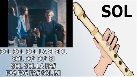 Tom Odell Another love flauta dulce fácil tutorial con animación