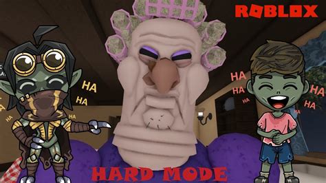 Roblox Babcia Granny dostała kataru Scary Obby YouTube