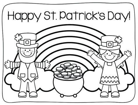 Preschool St Patricks Day Coloring Pages Coloring Pages