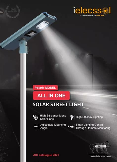 Ppt Ielecssol All In One Solar Street Light Powerpoint Presentation