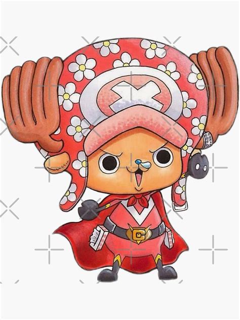 One Piece Chopper Sticker For Sale By Yassinerr Redbubble
