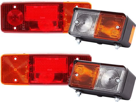 LAMPY TYLNE DO URSUS C 360 PRZÓD TYŁ WAŚ ZESTAW Z PODŚWIETLENIEM