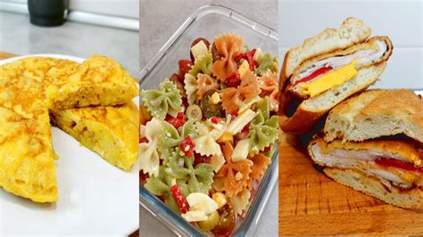 3 Recetas Fáciles para Llevar a la Playa YouTube