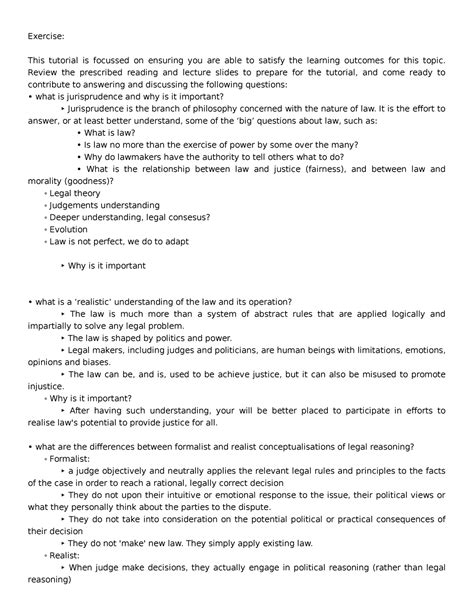 tut 7 tutorial work exercise this tutorial is focussed on ensuring you are able to satisfy
