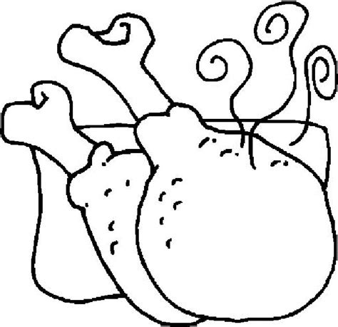 Desenhos De Frango Assado Para Imprimir E Colorir Pintar