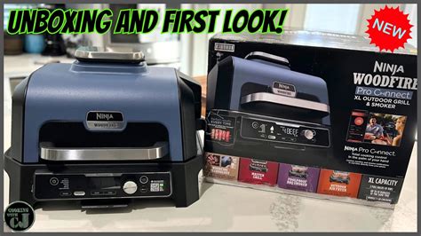 NINJA WOODFIRE PRO CONNECT XL OUTDOOR GRILL AND SMOKER YouTube