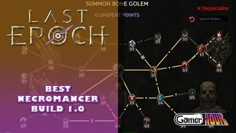 Last Epoch Best Necromancer Build Gamerhour
