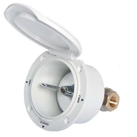 Vanne robinet 3 voies carburant OSCULATI réservoir moteur pour bateau
