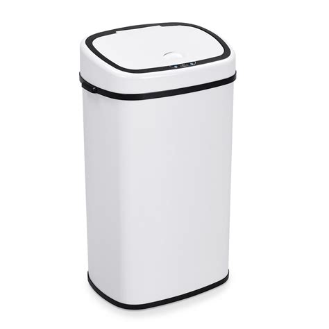 Svita Sensor Bin 58L Stalowy Kosz Na Śmieci Z Czujnikiem Biały SVITA