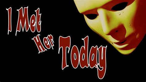 I Met Her Today Thomascow Lyrics Chords Youtube