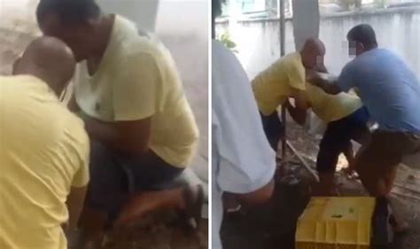 Homem é espancado por populares ao estrangular cachorro em Salvador