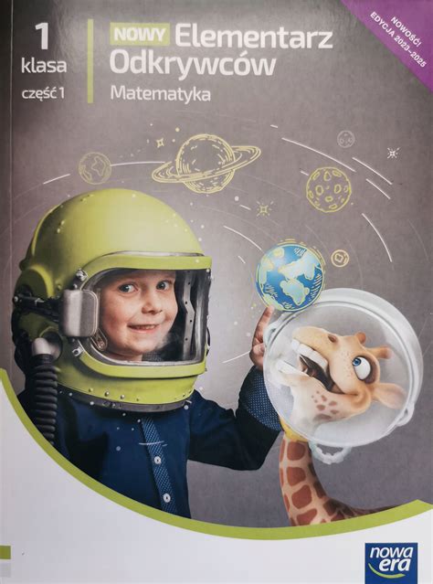Nowy Elementarz Odkrywców 1 klasa część 1 Matematyka Podręcznik