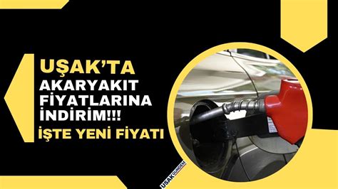 Uşaklı araç sahipleri Tabela gece yarısı değişiyor akaryakıta indirim