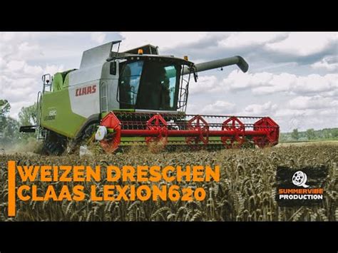 Weizen Dreschen Claas Lexion Summervibe Production Youtube