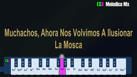 Muchachos Ahora Nos Volvimos A Ilusionar La Mosca Melodica Con Notas
