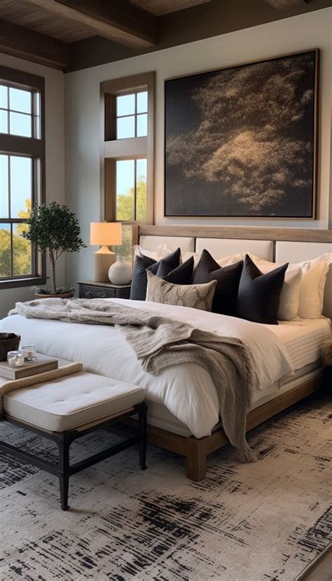 How To Decorate A Farmhouse Bedroom Bedroom Interior Bedroom