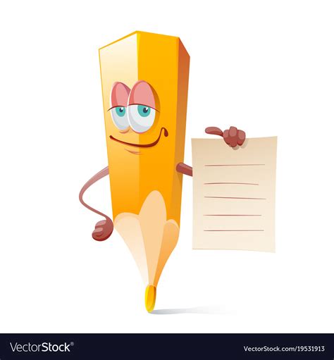 Clipart Of Paper And Pencil