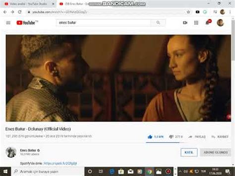 Enes Batur Dolunay Official Video Youtube