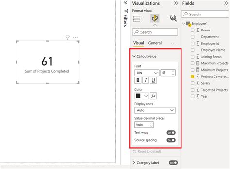 Power Bi How To Format A Card Geeksforgeeks