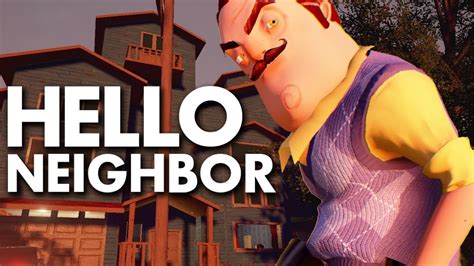 Hello Neighbor Pre Alpha GamePlay YouTube